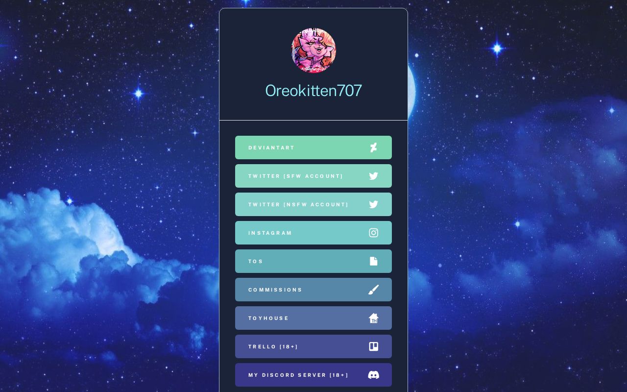 oreos card